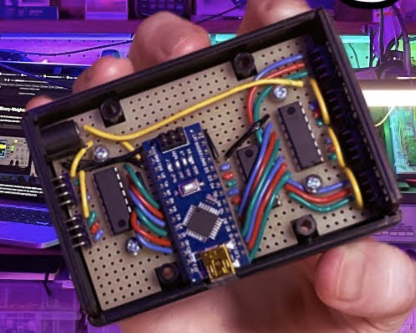 Control six separate RGB LED strips with a single Arduino Nano - M.R. ENGINEERING